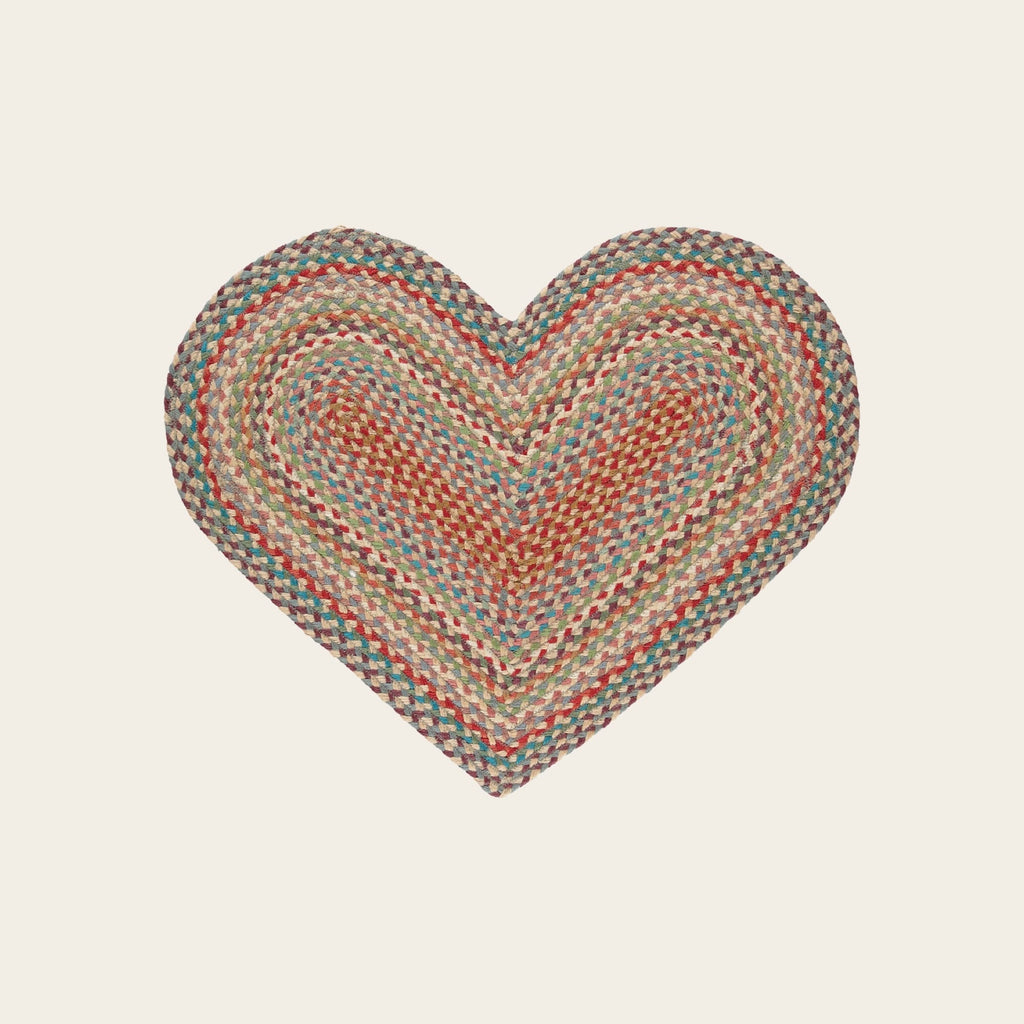 Organic Jute Heart Rug – Pots & Pithoi